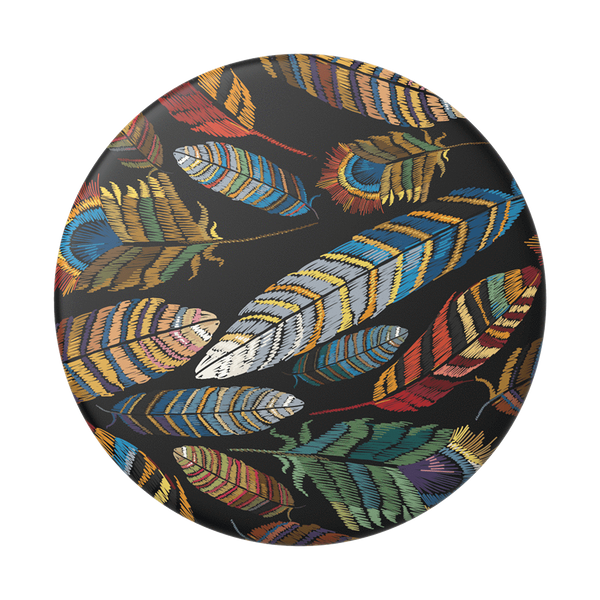 Birds of a Feather POPSOCKET Swappable Top – Silver Accents