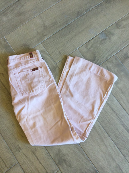 *SEVEN Pink DOJO Jean – Silver Accents
